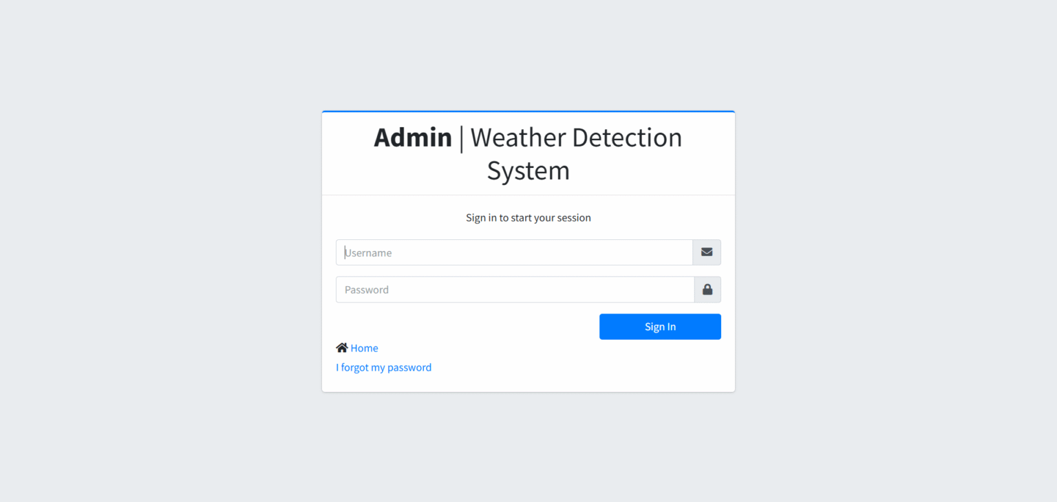 Weather Detection System using PHP| Weather Detection Management System ...