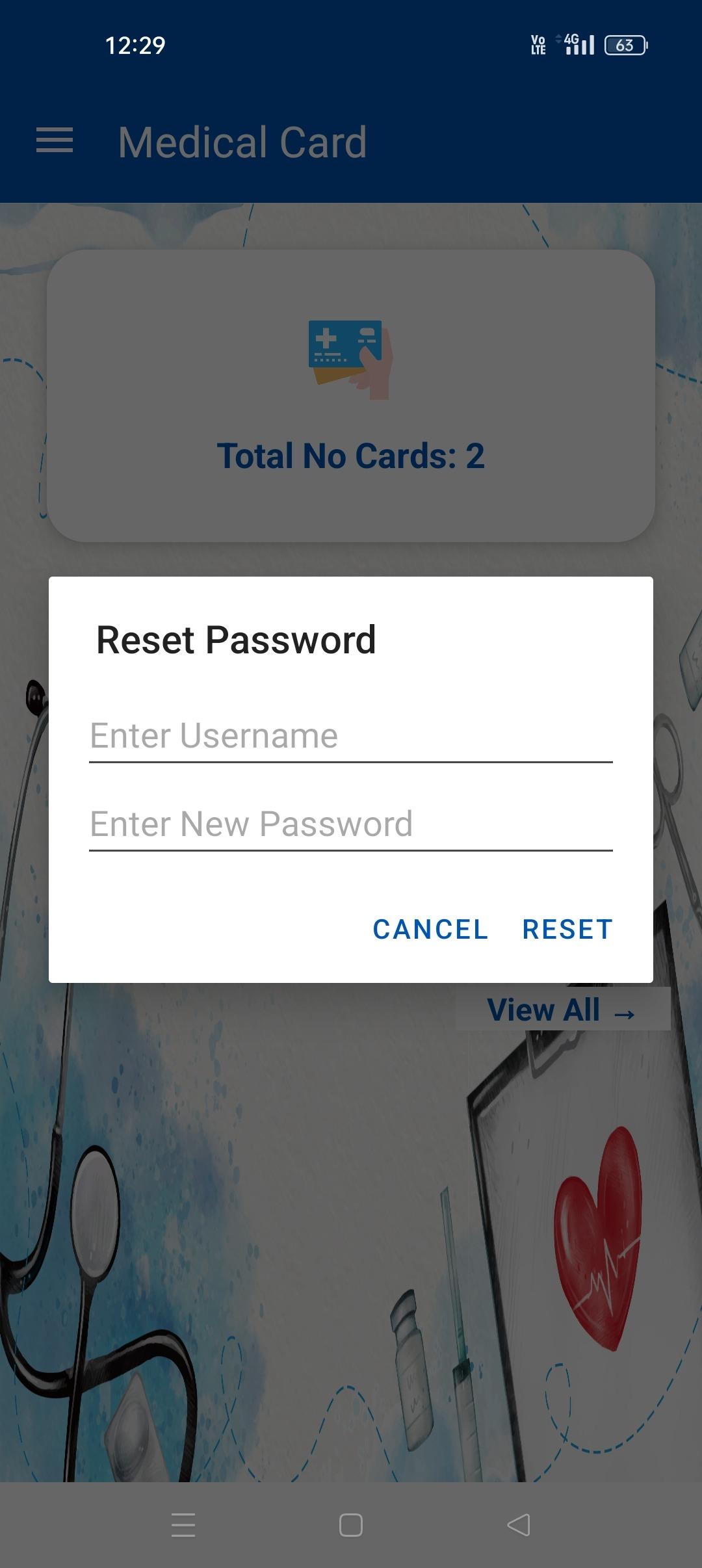 Medical Card Generator Android App Project Using SQLite | Medical Card ...