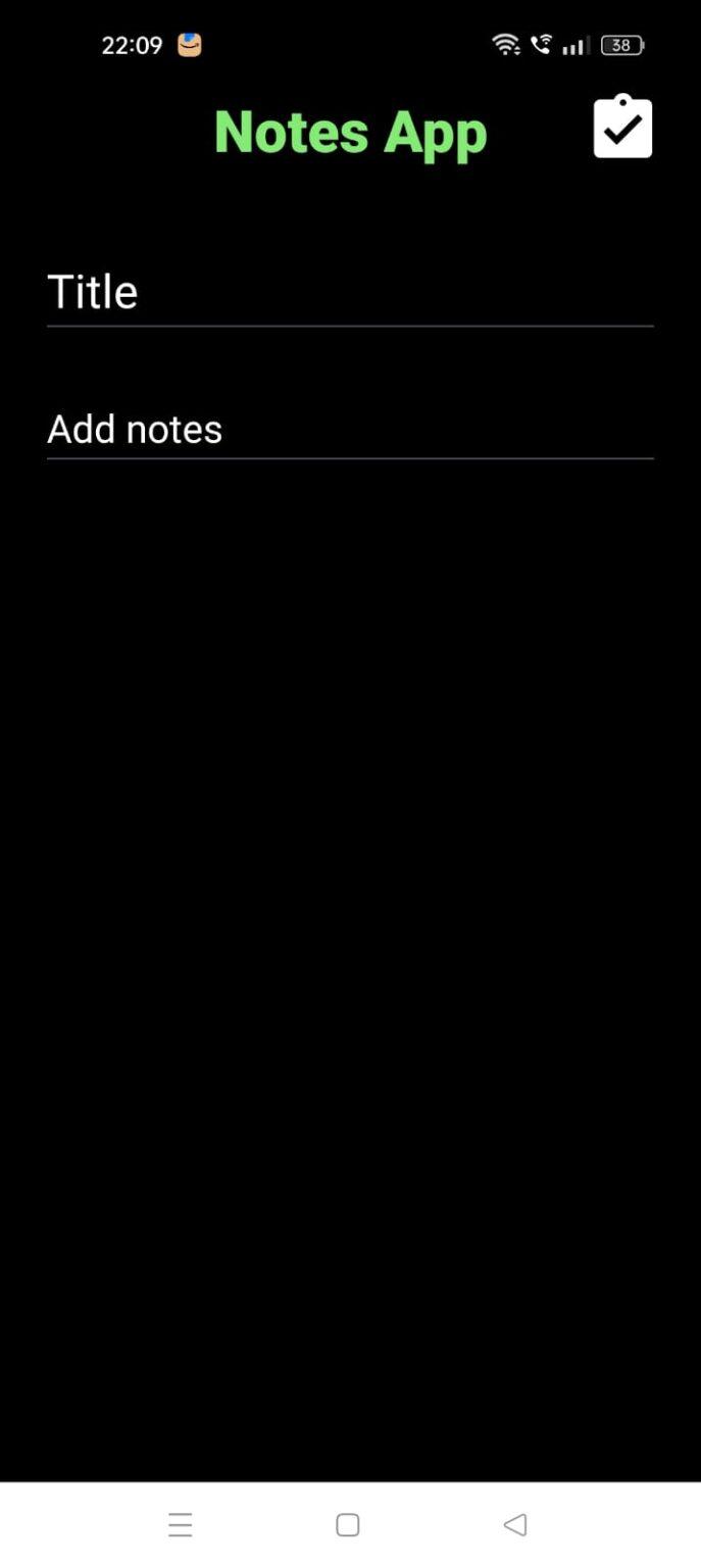 Notes Android App Using Sqlite Notes Android App Project Make A Notes App In Android