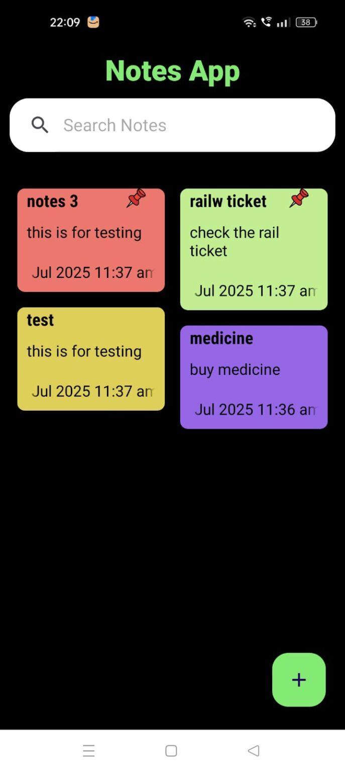 Notes Android App Using SQLite | Notes Android App Project | Make a ...