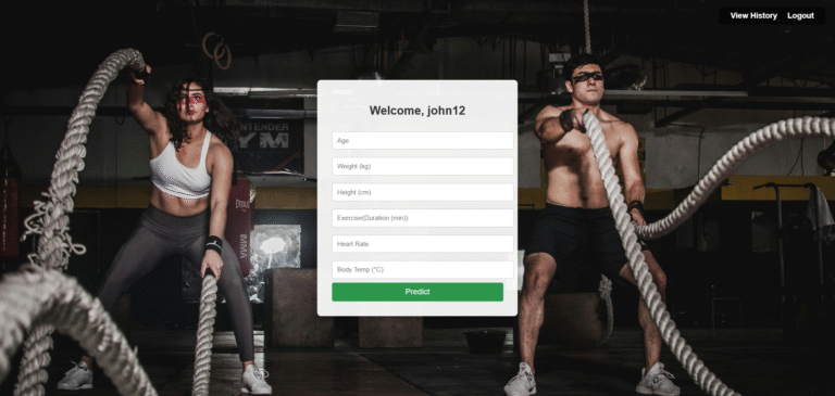 Calorie Burn Tracker using Python & Machine Learning | Calorie Burn Tracker Project using Python ...