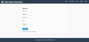 Fake News Detection using Python Machine Learning | Download Fake News Detection System Project ...