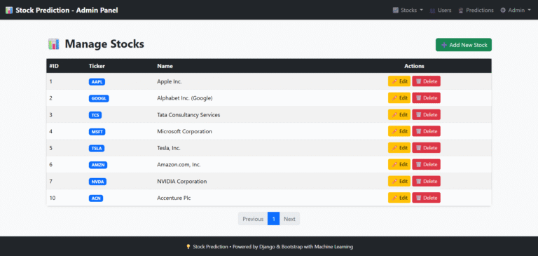 Stock Prediction using Python machine Learning (ML) project for Students | Stock Price ...