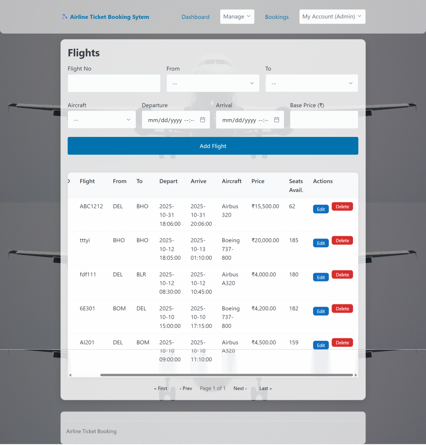 Airline Ticket Booking System using PHP and MySQL | Airline Ticket ...