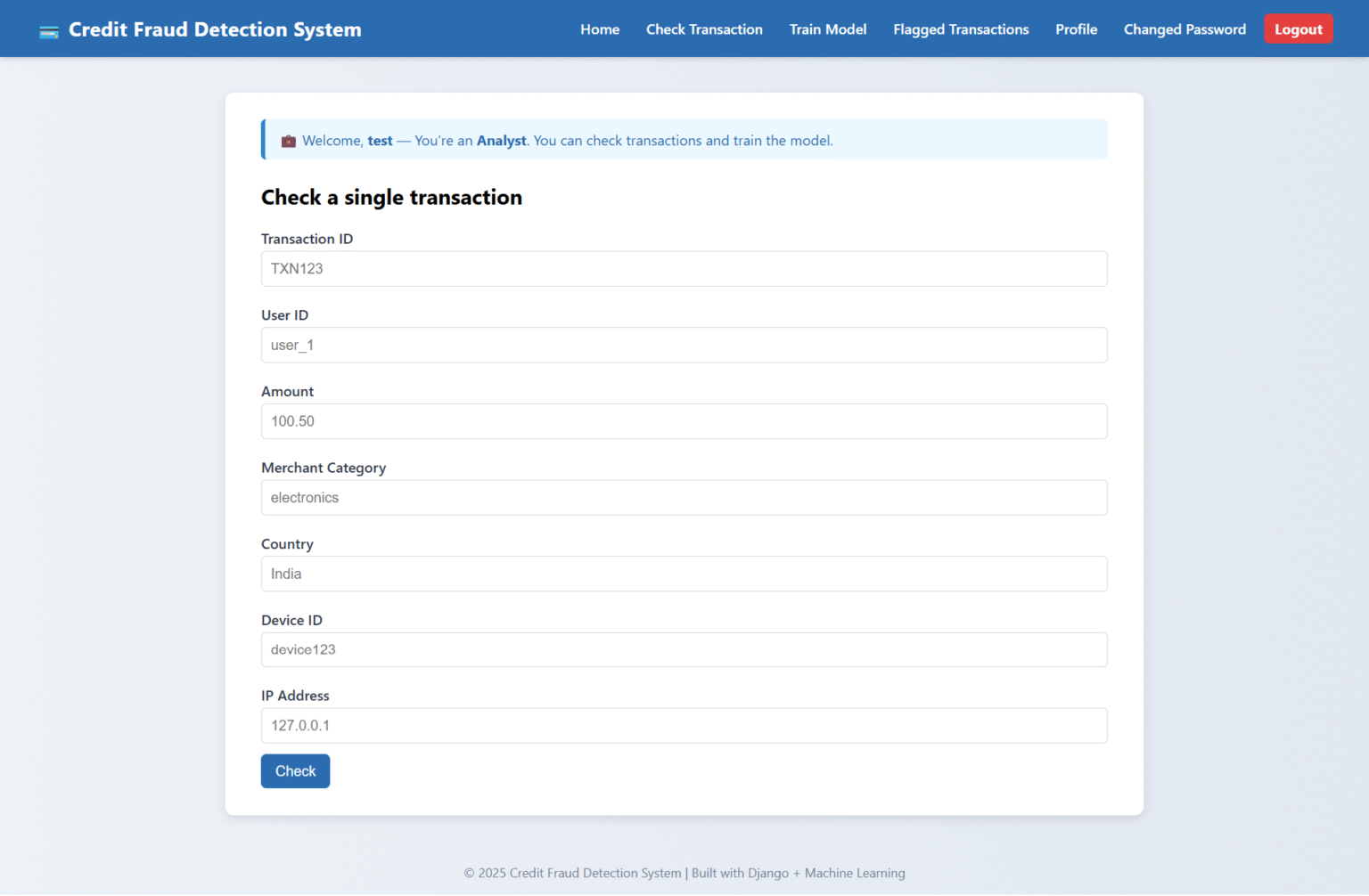 Credit Card Fraud Detection System in Python and ML - PHPGurukul