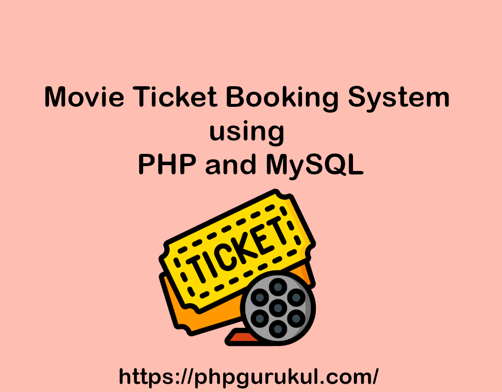 Movie Ticket Booking System using PHP | Movie Ticket Booking Mangment System in PHP