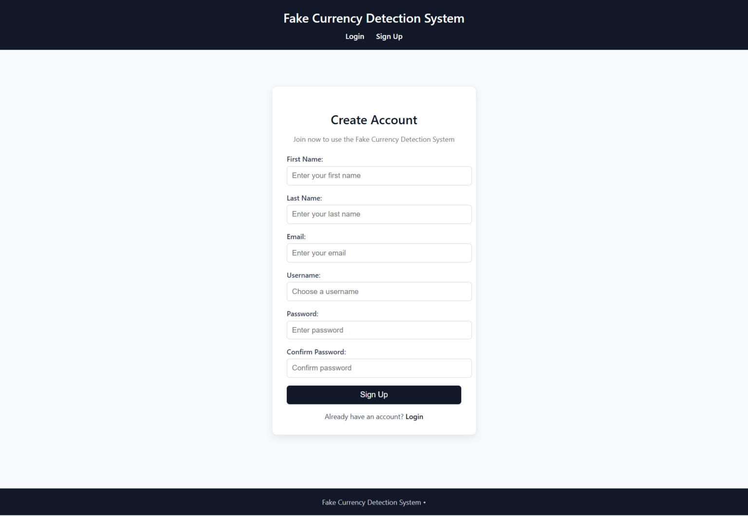 Fake Currency Detection System Project using Python Machine Learning ...